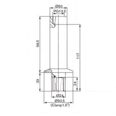 Electrode Housing Sheath Holder Ingold For Ph/do Sensor Electrode Probe ...