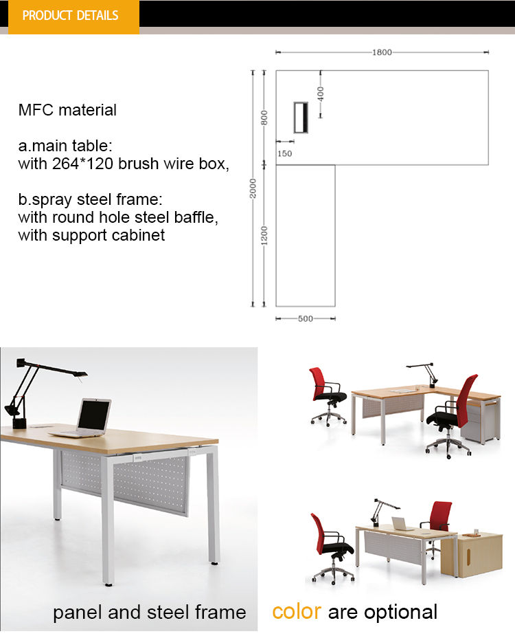 Buy Wholesale China Computer Modern Ceo Office Room Executive Table ...