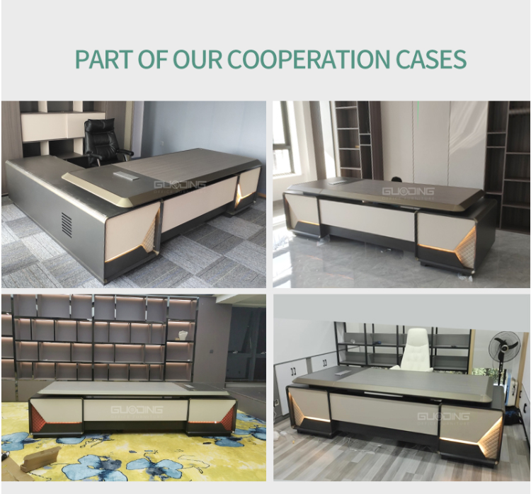 New Aluminium Alloy Welt Luxury Executive Office Table Design Office ...