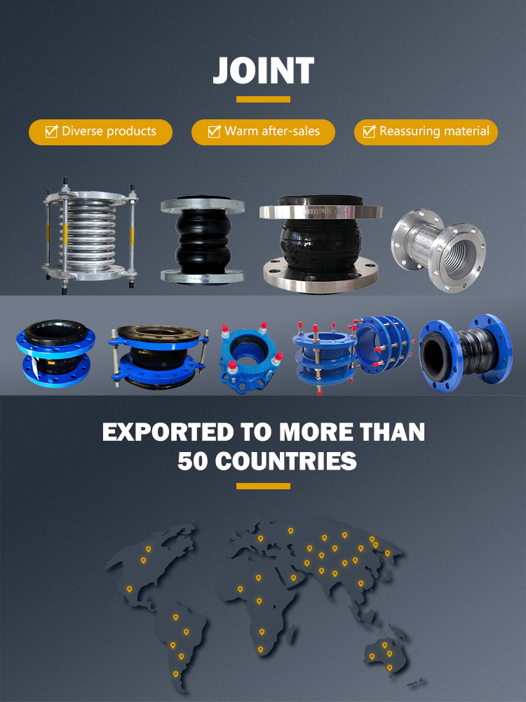 Wesdom Manufacturing Expansion Epdm Joints Joint Pn16 Hdpe Ductile Iron ...