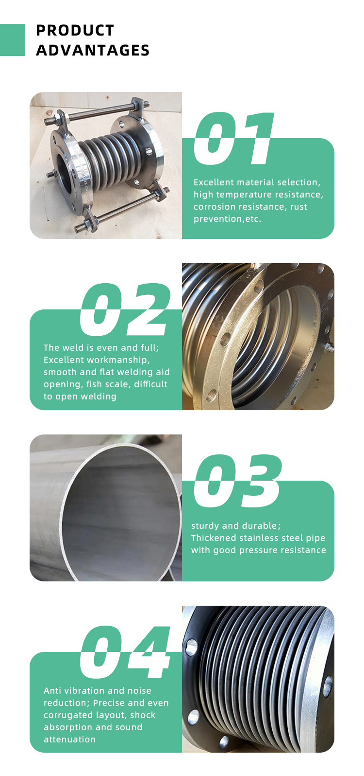 Bulk Buy China Wholesale Flexible Compensator Stainless Steel 316 ...