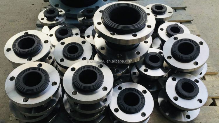 Pn16 Single Sphere Rubber Flanged Expansion Rubber Joint With Ss304 ...