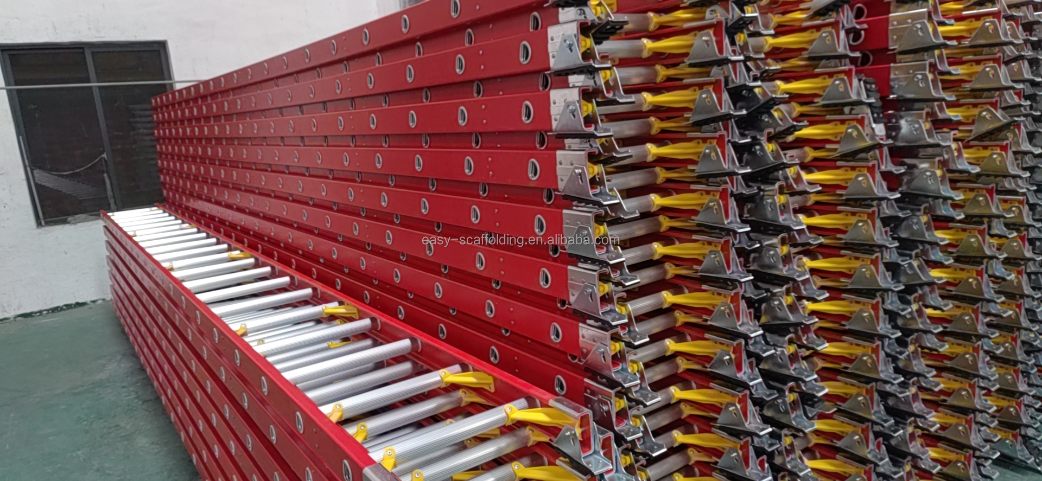 Building Construction Industrial Stair Case Ladder Extensive Fiberglass ...