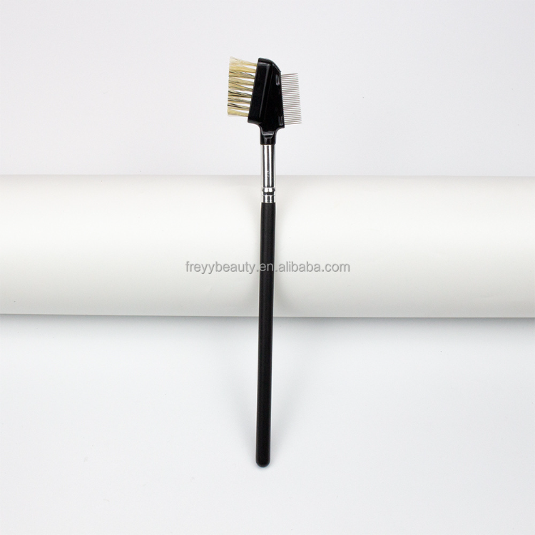 Duo-end Eyebrow Brush, Eyebrow Brush Eyelash Comb And Eye Shadow Brush ...