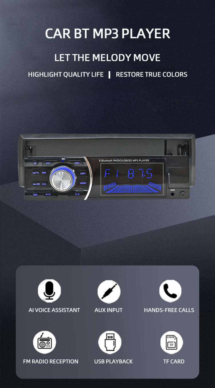 Bulk Buy China Wholesale 1din Car Mp3 Player With Fm Transmitter ...