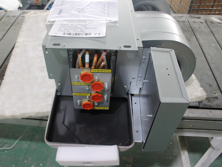 Buy China Wholesale Ceiling Concealed Fan Coil Within Air Return Box ...