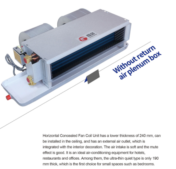 Buy Wholesale China High Quality Heating And Cooling Slim Horizontal ...