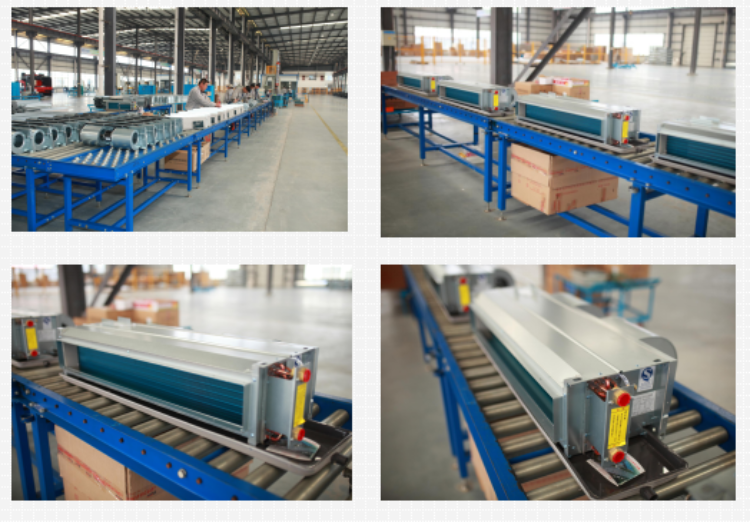 Factory Supply Directly Concealed Chilled Water Fan Coil Unit Fp238 ...