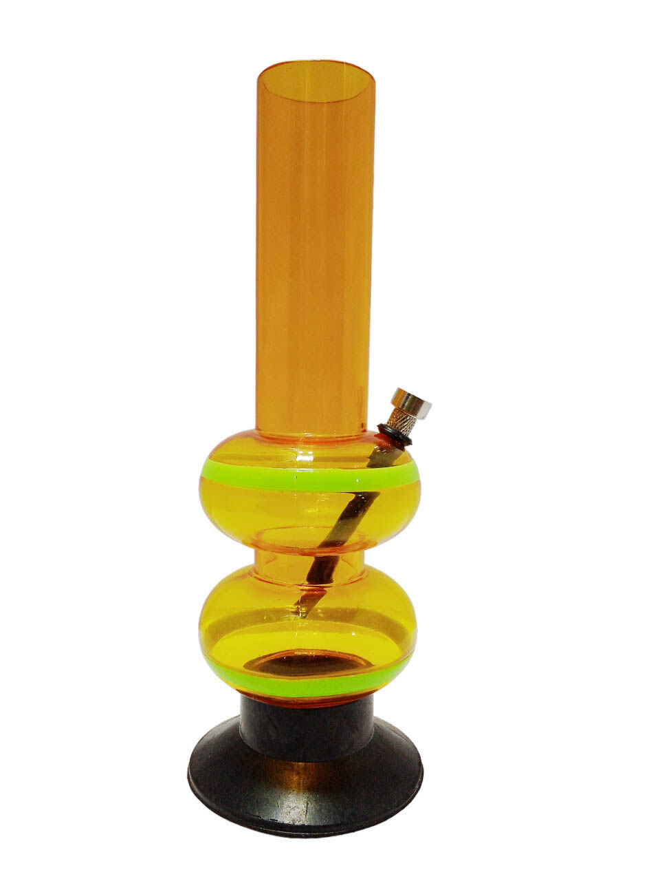 Buy Wholesale India Metier 12 Inch Tall Double Bulb Acrylic Water Bong ...