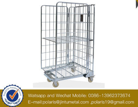 Buy Wholesale China Nestable Portable Metal Roll Container Pallet ...