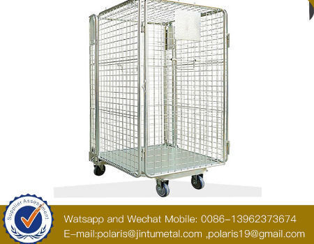 Buy Wholesale China Nestable Portable Metal Roll Container Pallet ...