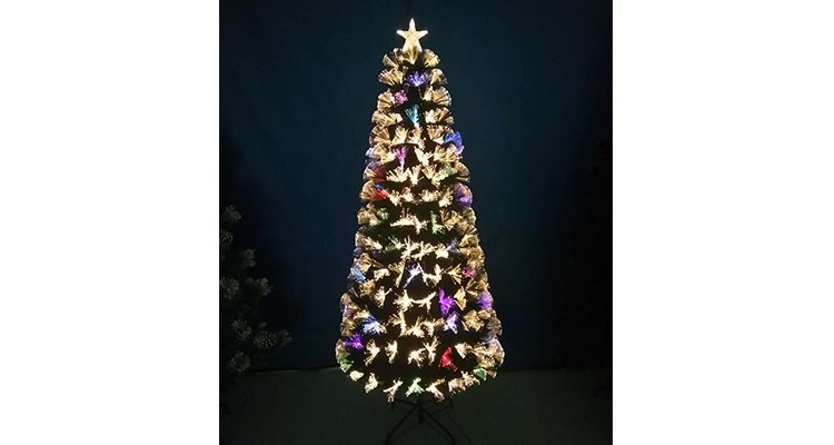 High Quality Party Decorations Led Optic Fiber Christmas Tree With Warm ...