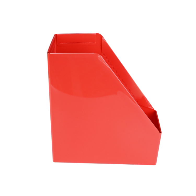 Vertical File Storage Box With Sticker One Pockets Put In Table Office ...
