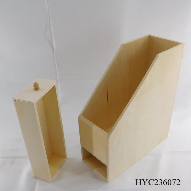 Buy Wholesale China Magazine Holder Diy Wooden Desktop File Organizer ...