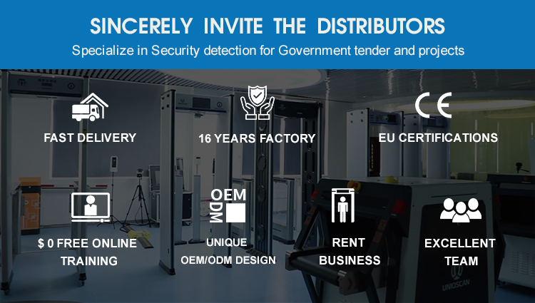 Buy Wholesale China Uniqscan Automatic Alarm Airport Security X-ray ...