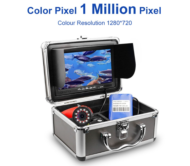 Waterproof Hd Camera 7inch Lcd Monitor Infrared Deep Sea Fish Finder ...