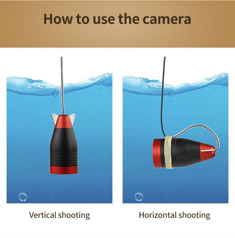 Underwater Fishing Camera Infrared 7" Inch 15m 30m 1000tvl Waterproof ...