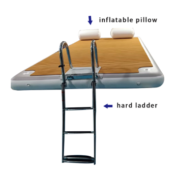 Drop Stitch Motor Boat Station E Shape Dock Floating Inflatable Sea ...