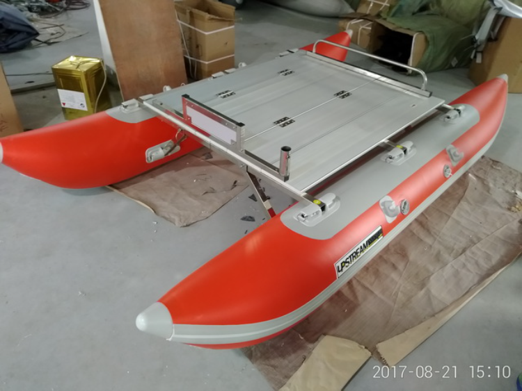 Lure Fishing Pvc Pontoon Catamaran Inflatable Boat $577 - Wholesale ...