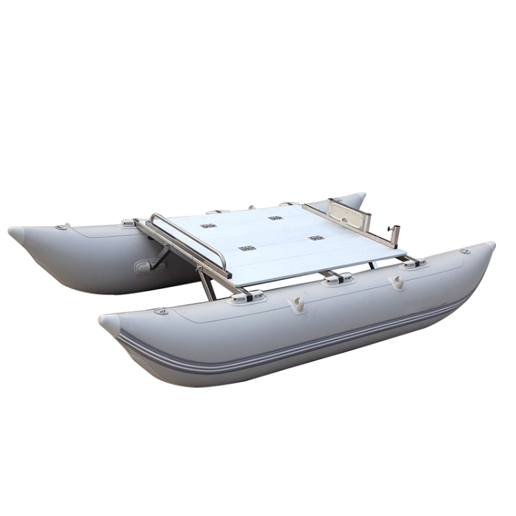 Odm Aluminum Platform Pontoon Boat Pontoon Fishing Boat With Stainless ...