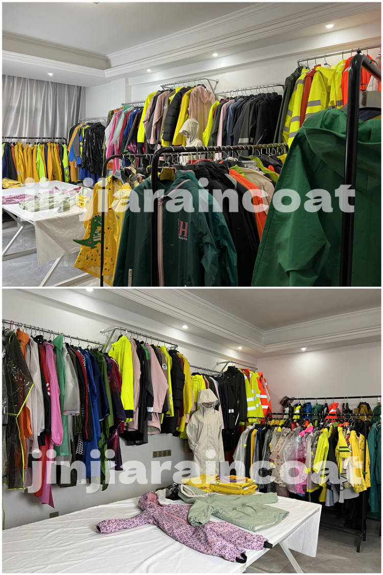 Pvc Polyester Rain Suit With Bib Pant Two Piece Rain Wear Unisex Work ...