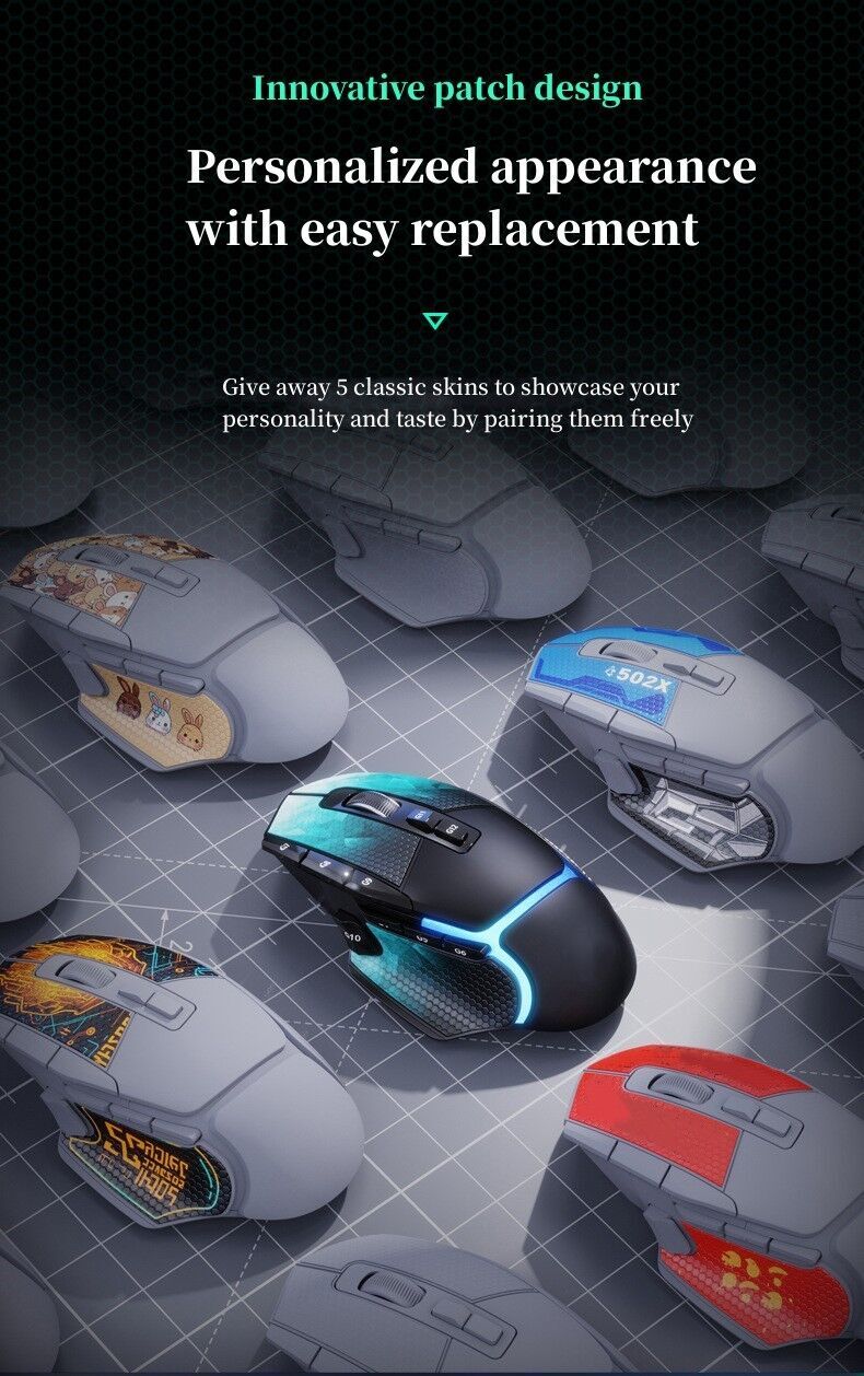 Pctenk Gaming Professional 10d Optical Mouse E Sports Light Rgb Pc ...