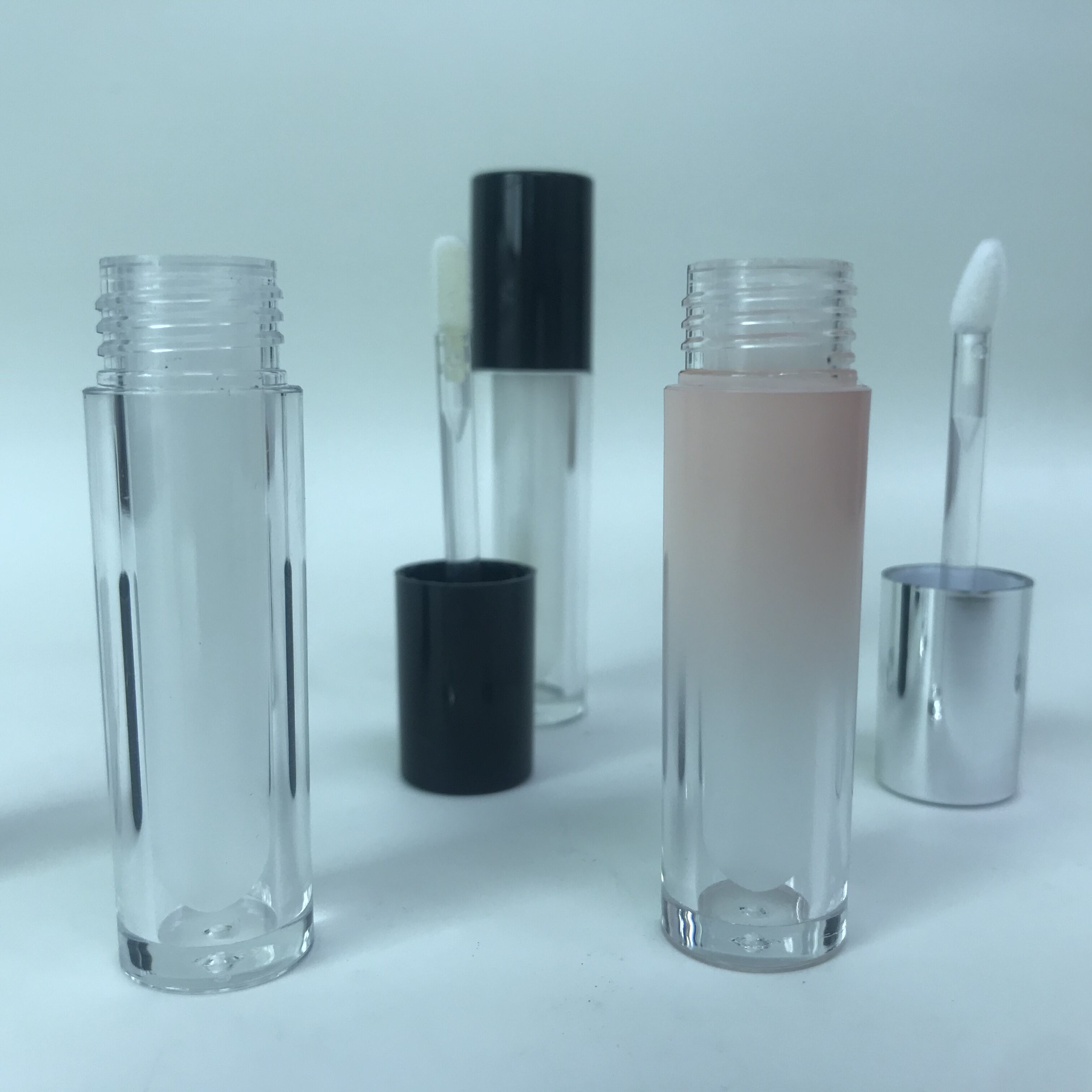 Buy Wholesale China Oem Round White Lipgloss Tubes Wholesale Lipgloss ...