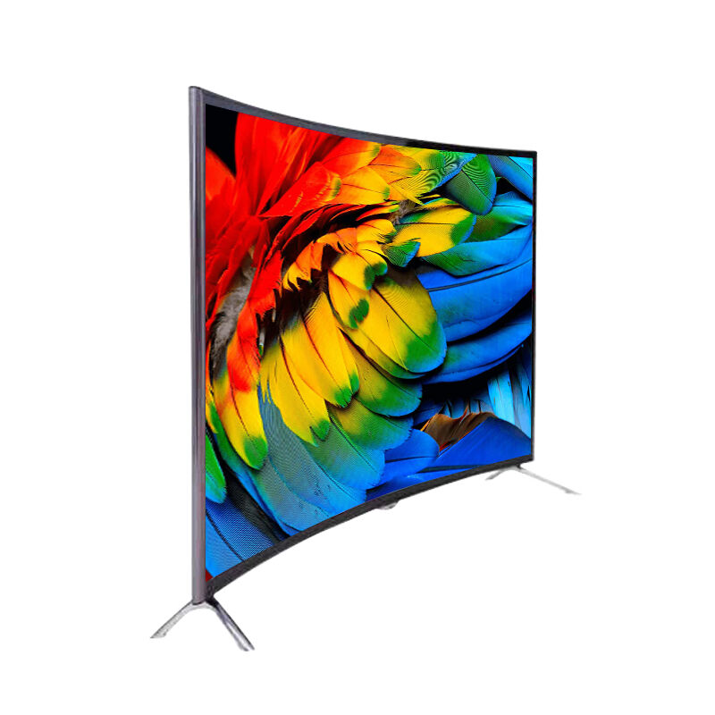 Flat Curved Screen Smart Tv Hot Sale 50 55 65 Inch Lcd Led Tv 4k ...