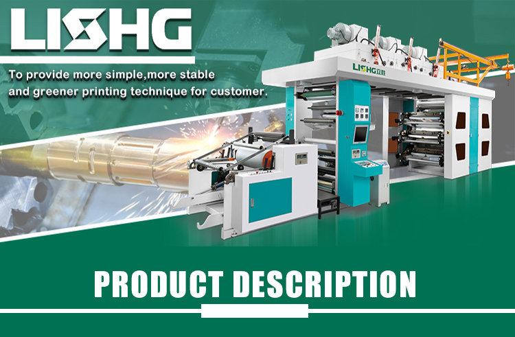 Quality Assurance High Speed Flexo Printing Machine 6 Colors ...