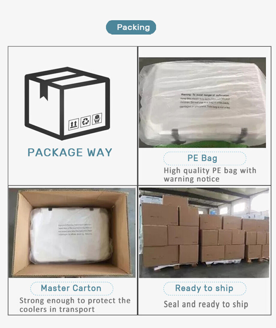 Factory Direct Sales Cooler With Retractable Push Pull Handle Camping ...