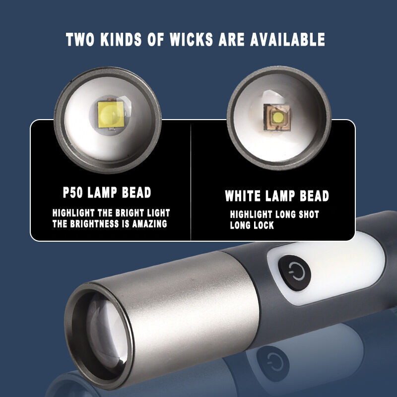 Buy Wholesale China Camping Flash Light Springrsteele White Scopic Zoom ...