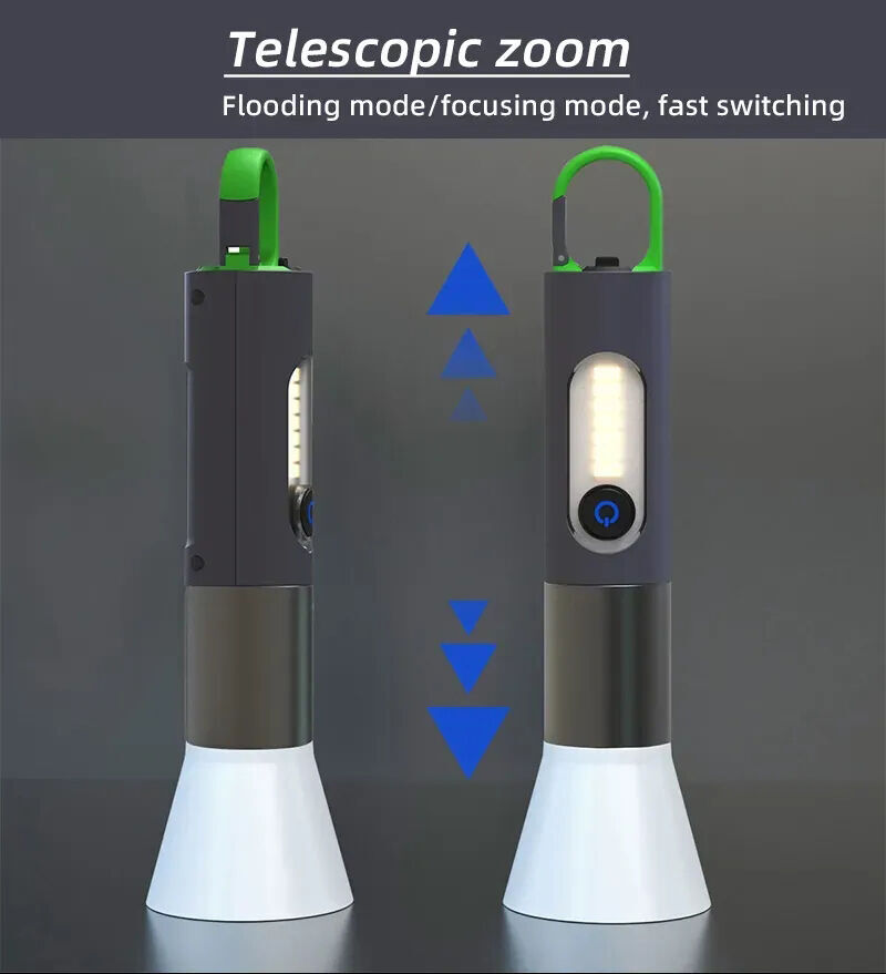 Buy Wholesale China Camping Flash Light Springrsteele White Scopic Zoom ...