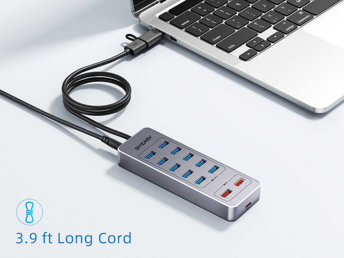 Odm Oem Usb C Hub A To C-10*usb3.0 2*usb A Qc3.0 Usb C 5v/3a ...