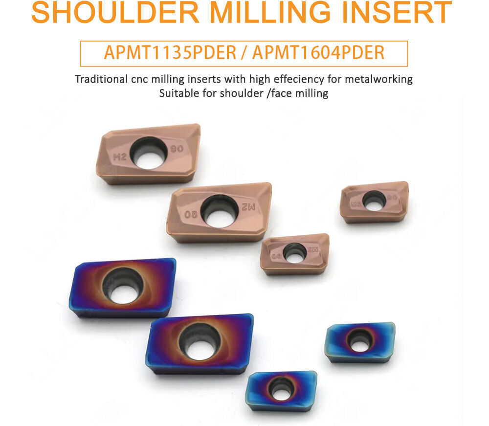 Buy Wholesale China Pvd Coating Apmt1604pder Cnc Carbide Milling Insert ...