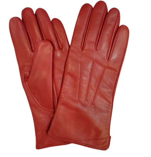 Buy Wholesale China Red Classic Genuine Leather Winter Leather Gloves ...