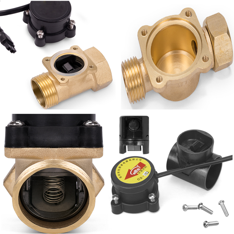 Buy Wholesale China High Power 2200w 1.5 Inch Cooper Water Flow Sensors ...
