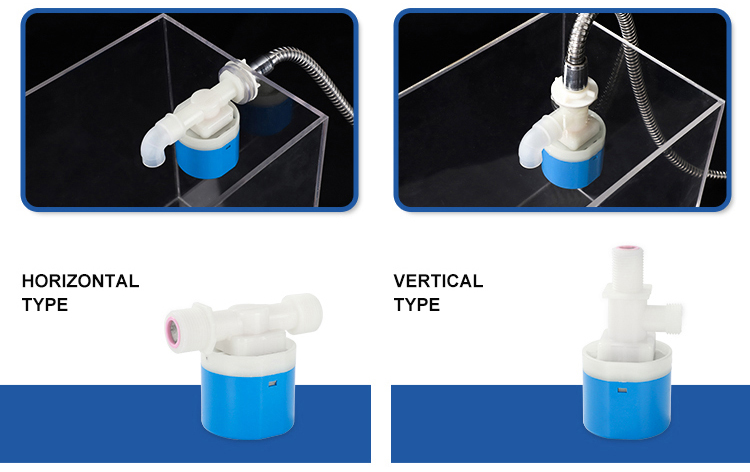 Wiir Brand 1/2 In Plastic Float Valve For Small Tank Float Valve Pvc ...
