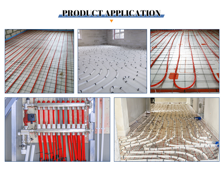 Floor Heating Systems Parts Insulated Pex-a Five Layer Tubing ...