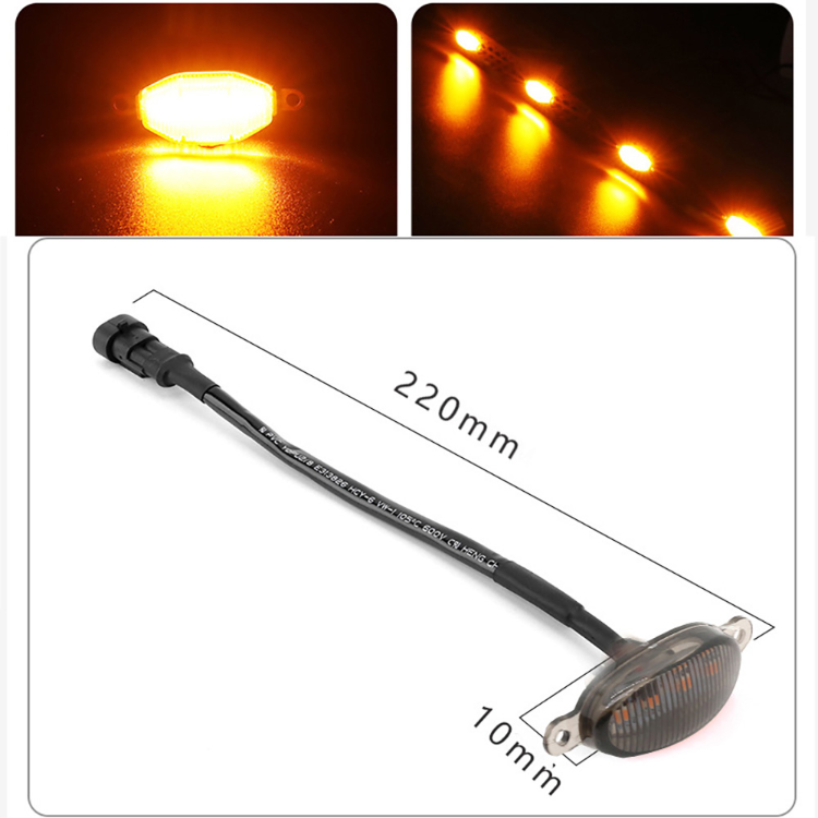 Bulk Buy China Wholesale Car Led Yellow Central Grid Warning Light 12v ...