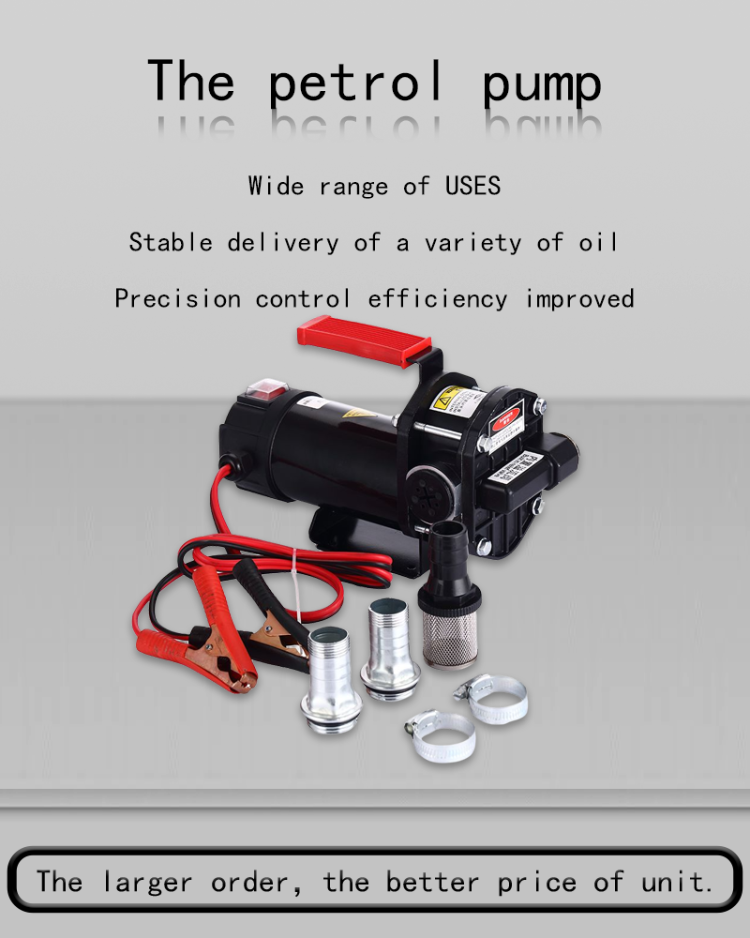 High Quality Dc 12v 24v 50hz High Pressure Fuel Pump Diesel Kerosene Gasoline Electric Transfer ...
