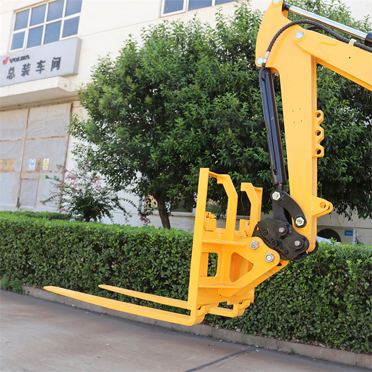 Factory Supply 1 Ton Excavator Attachment Mini Forklift For Excavator ...