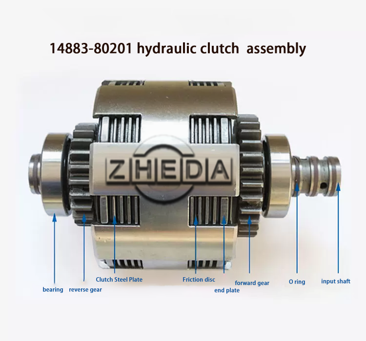 Forklift Part 4.5t Bidirectional Hydraulic Clutch Assy For Cpcd40-50 ...