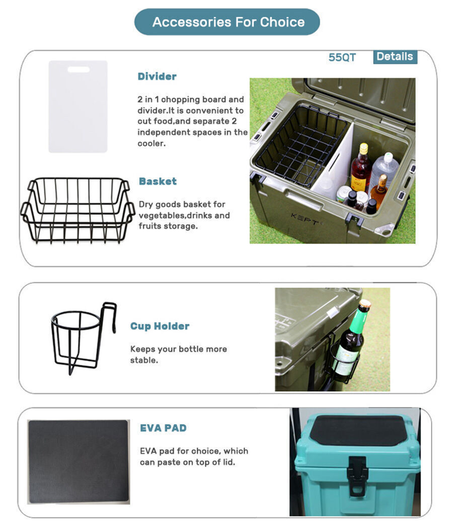 Buy China Wholesale 55qt Hard Plastic Ice Chest Rotomolded Cooler ...