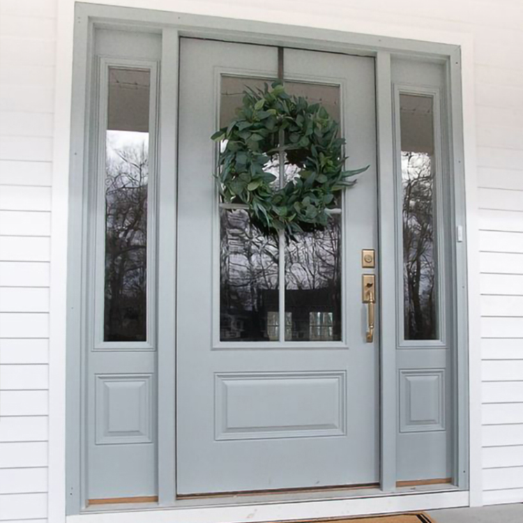 Buy China Wholesale Security Steel Metal Door Aluminum French Doors For ...