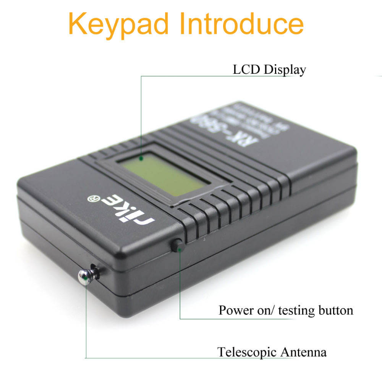 Buy Wholesale China 50mhz-2.4ghz Portable Handheld Frequency Counter ...