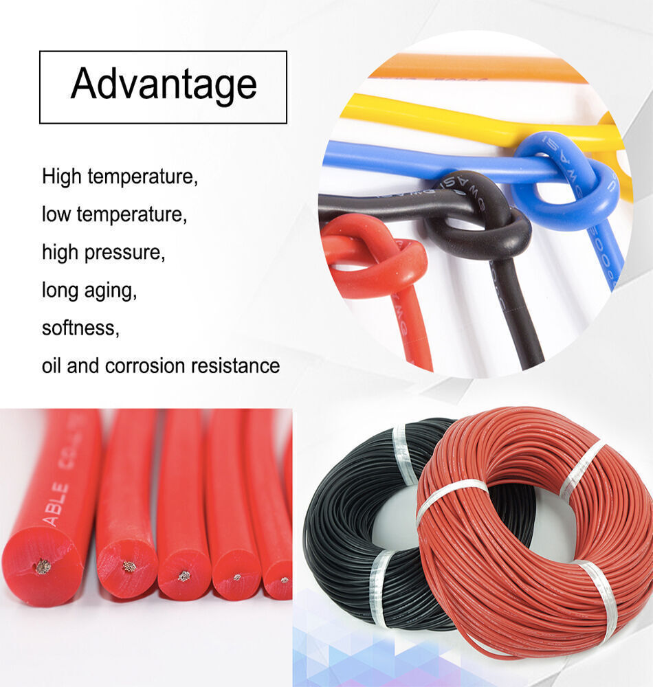 Buy Wholesale China Silicone Wire Awg Ul3530 Silicone Wire Copper Cable Electrical Wire 600v ...