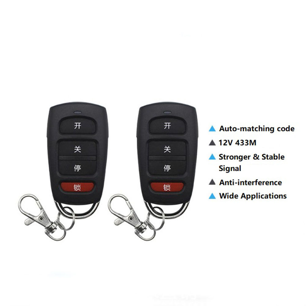 Buy Wholesale China K16 433mhz Universal Cloning Garage Door Remote 4 ...