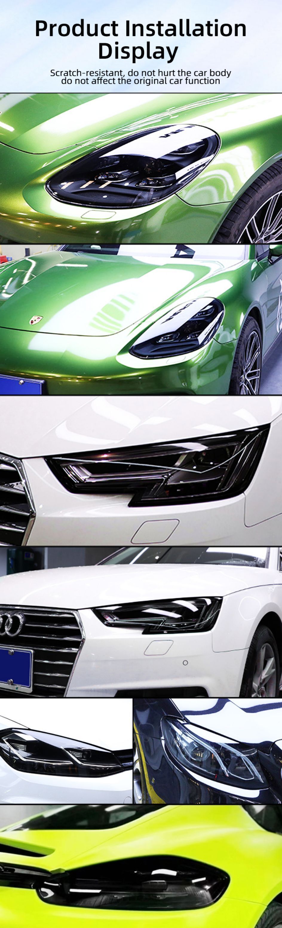 Buy Wholesale China Wholesale Customized Tpu Tph Car Headlight Vinyl ...