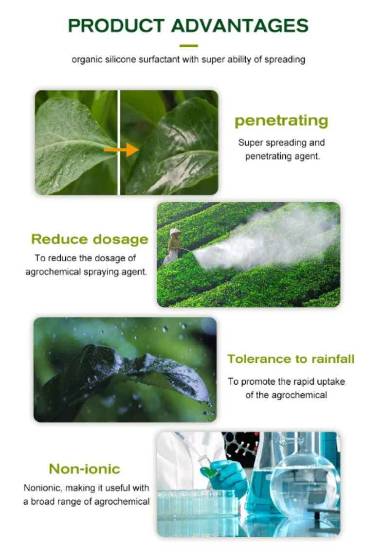 Agricultural Silicone Surfactant Ro-408 Use Together With Insecticides ...