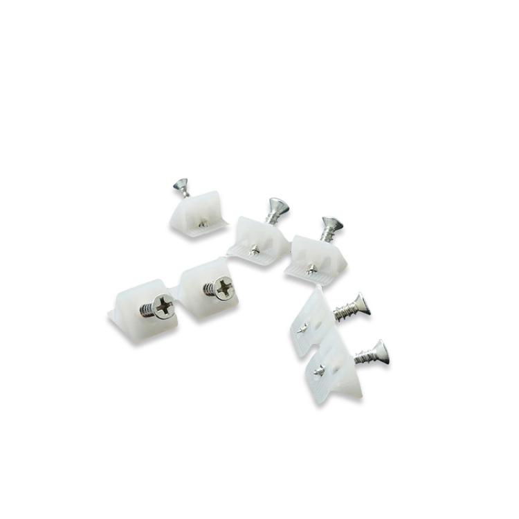 Buy China Wholesale Small White Back Plate Buckle Plastic Corner Code ...